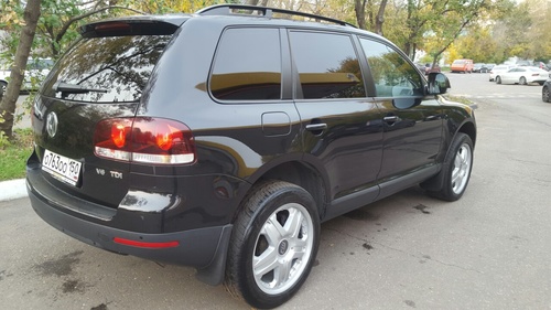 Volkswagen Touareg '2008, 1 поколение [рестайлинг] VIP